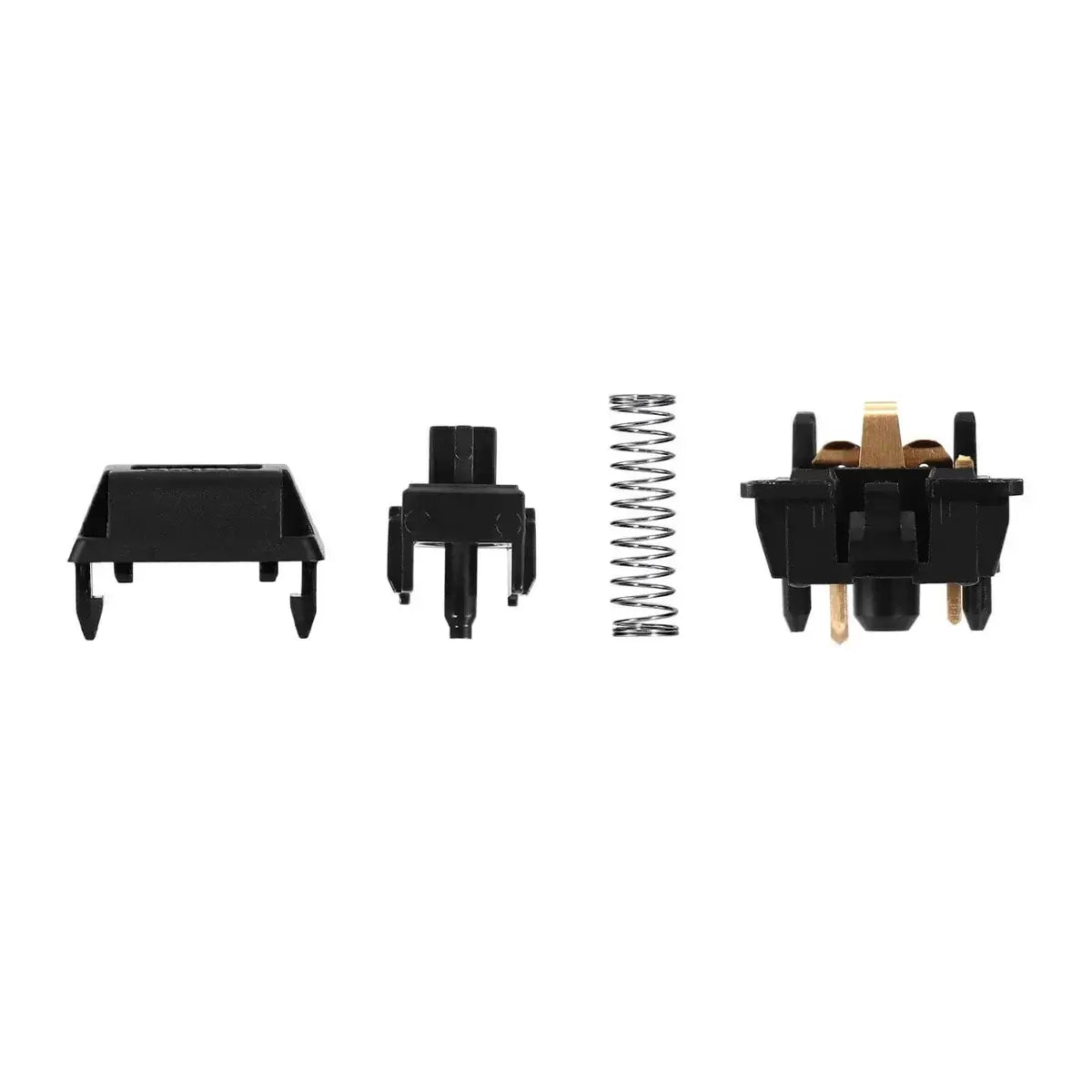 JWK Black Linear Switches - Smooth & Durable (10 Pack)