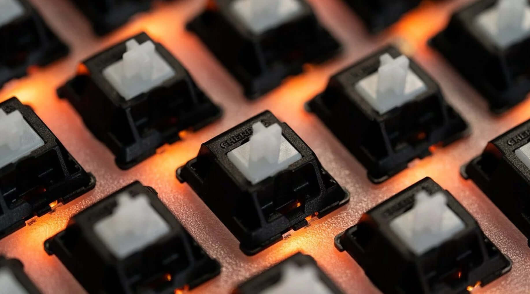 Cherry MX2A Ergo Clear Tactile Switches - 55g (10 Pack)