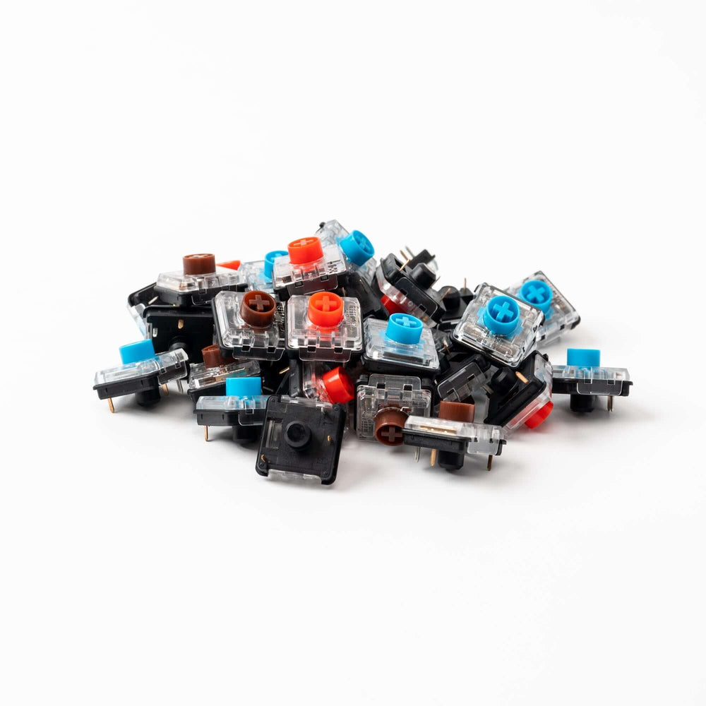 Kailh Low Profile Choc Red V2 (10 Pack)