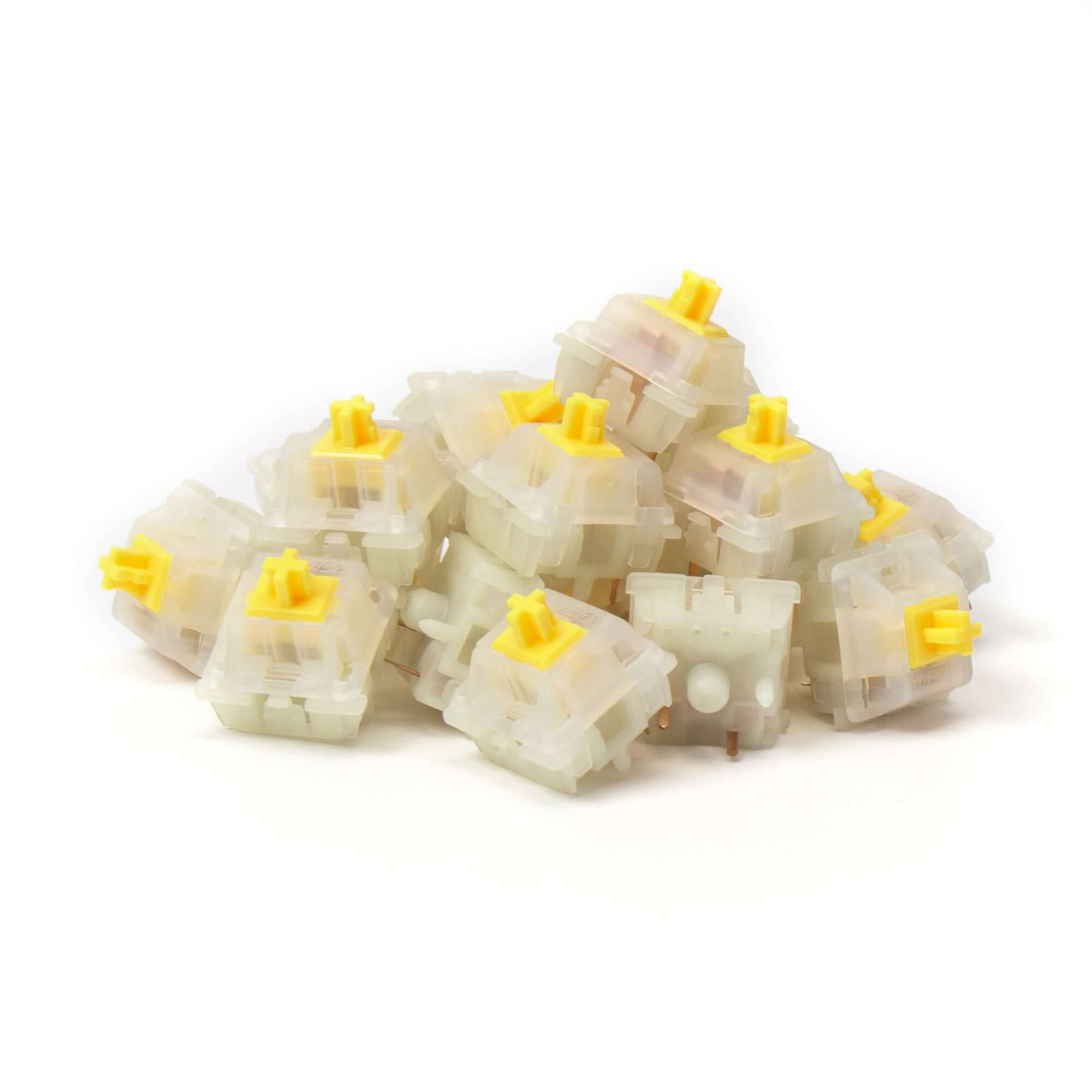 Gateron Milky Yellow Pro Linear Switches 62g (10 Pack)
