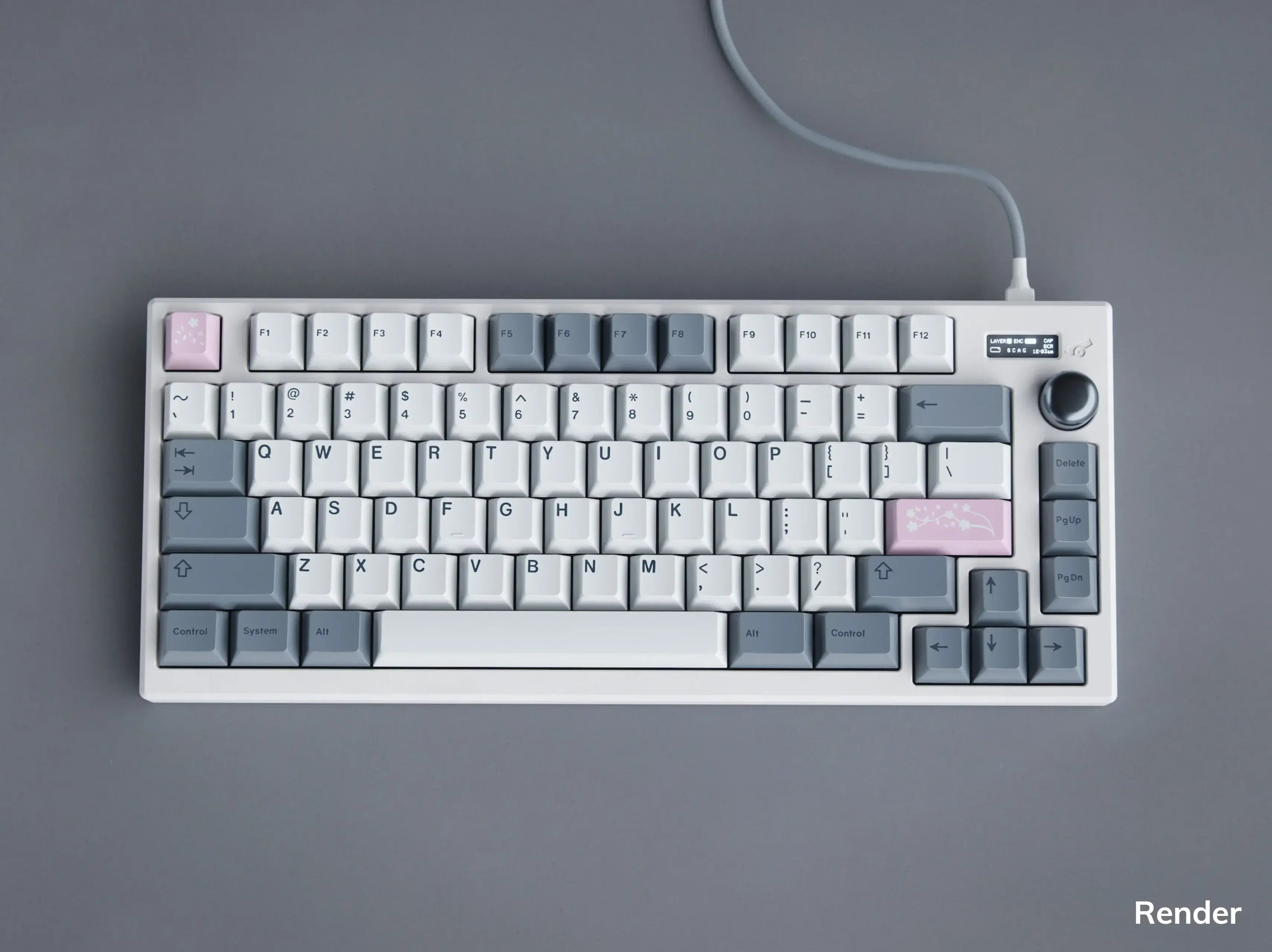 GMK Fuji Keycap Set - Latin Base & Katakana – Thocc Exchange