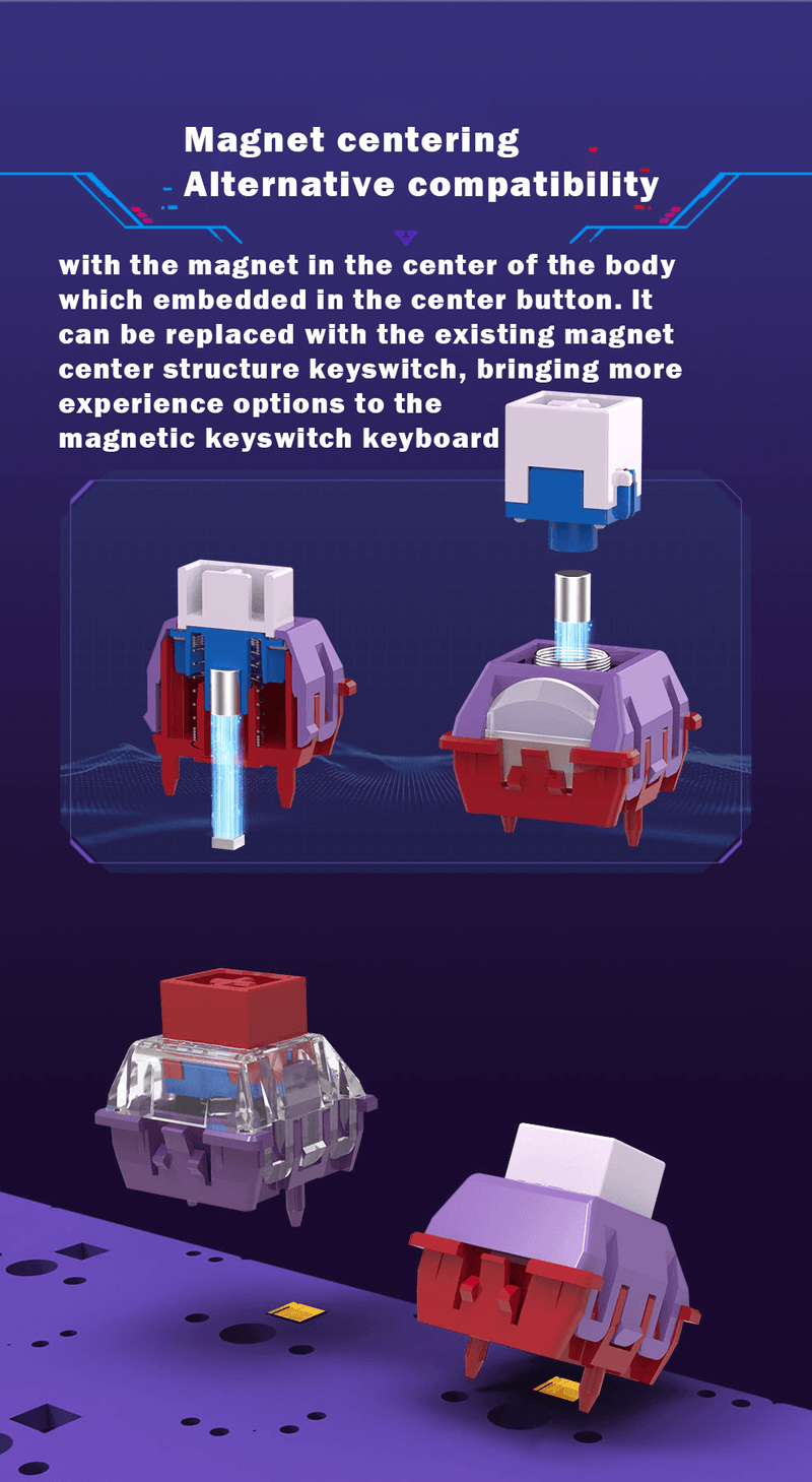 TTC POM Magneto Hall‑Effect Switch, Linear (10 Pack)